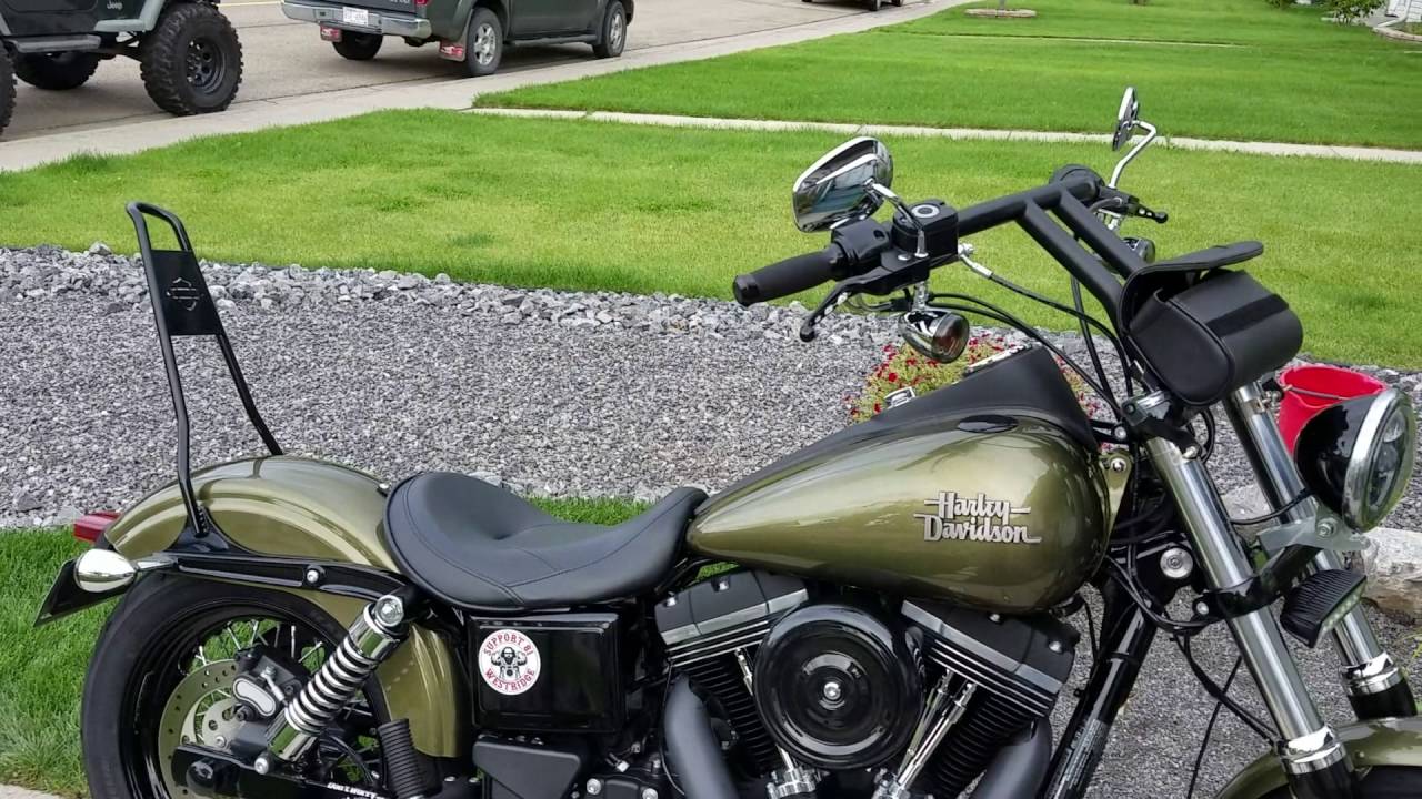 2016 street Bob mods - YouTube