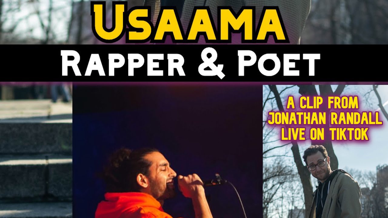 Rapper & Poet Usaama performs a cappella on my live TikToktalk show ...