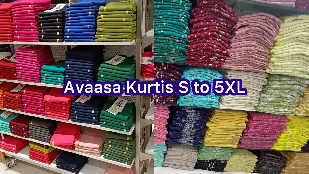 Avaasa Brand Kurtis Wholesale in Chickpet Bangalore 👉 The Style Haven ...