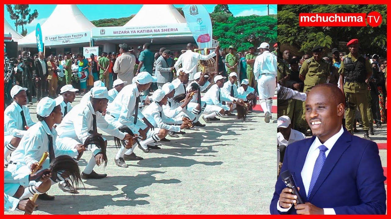 MGANDA WALIVYOKIWASHA MBELE YA NAIBU WAZIRI MKUU KAMPENI YA MSAADA WA ...