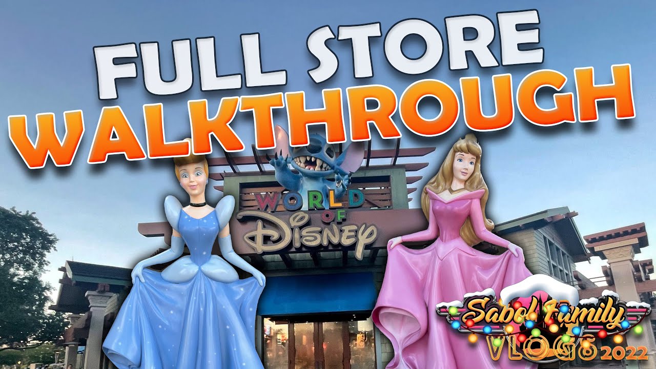 FIRST LOOK! WORLD OF DISNEY HUGE NEW MERCH DROP! Disney Springs ...