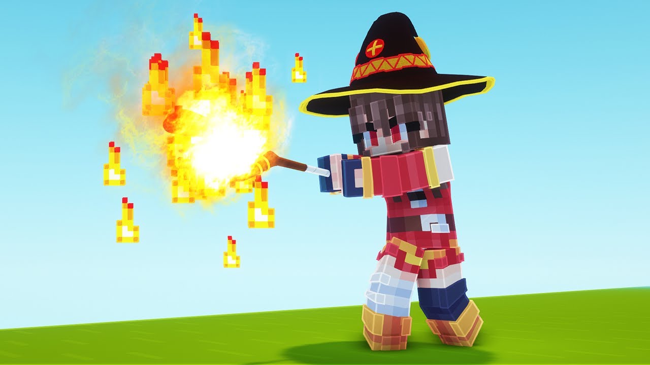Minecraft HUGE Explosion Animated - YouTube