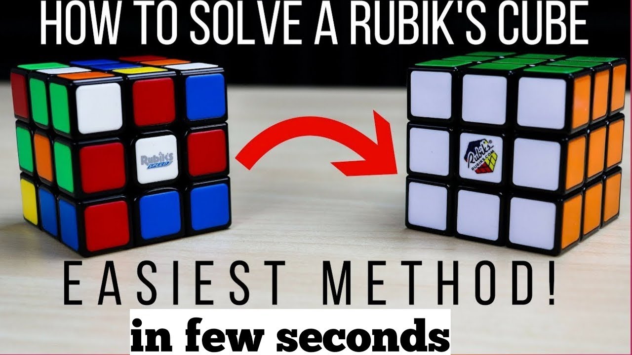 How To Solve A 3x3 In 10 Minutes Step By Step - YouTube