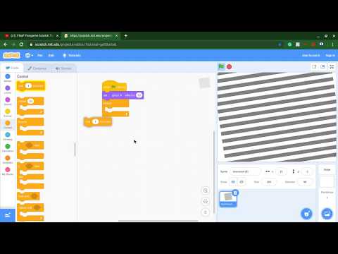 how to make your screen glitchy scratch - YouTube