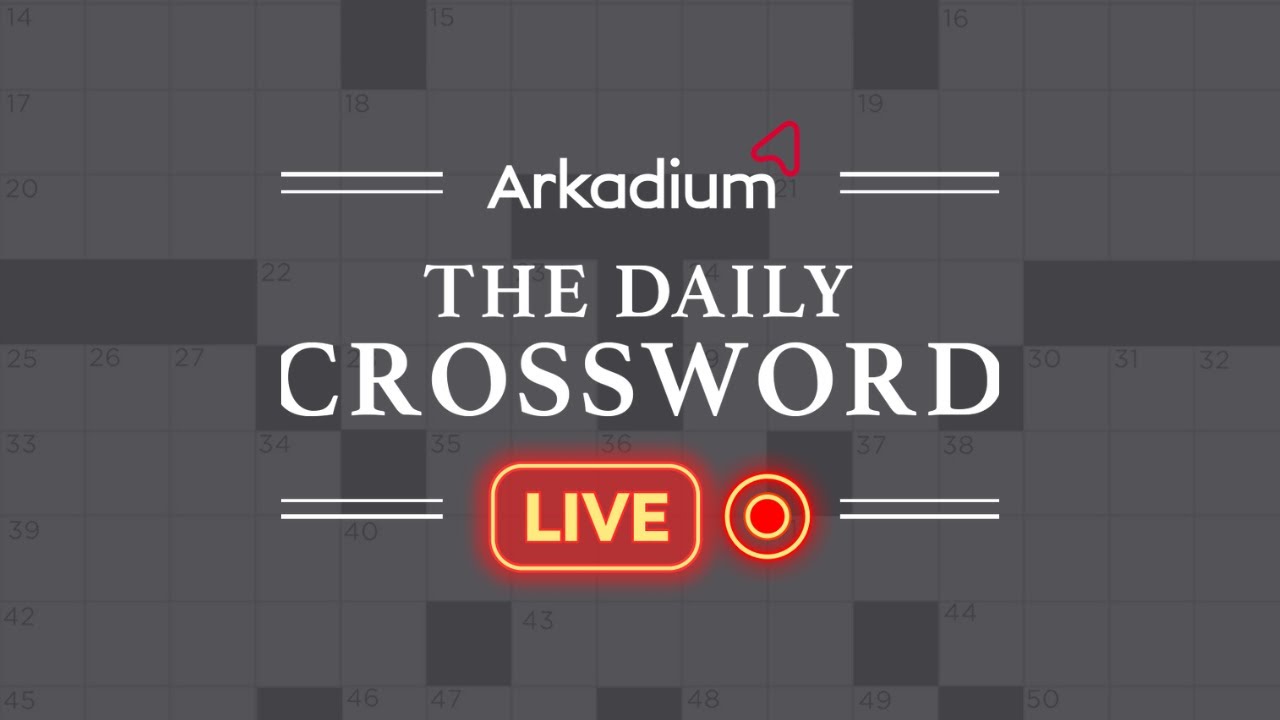 Daily Crossword Live - Thursday, December 11, 2025 - YouTube