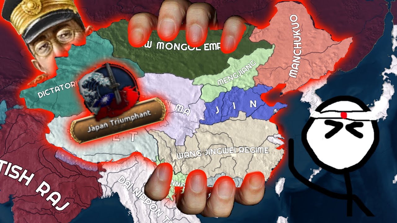 The Japan Rework WE ALL NEEDED! Hearts of Iron 4 - YouTube