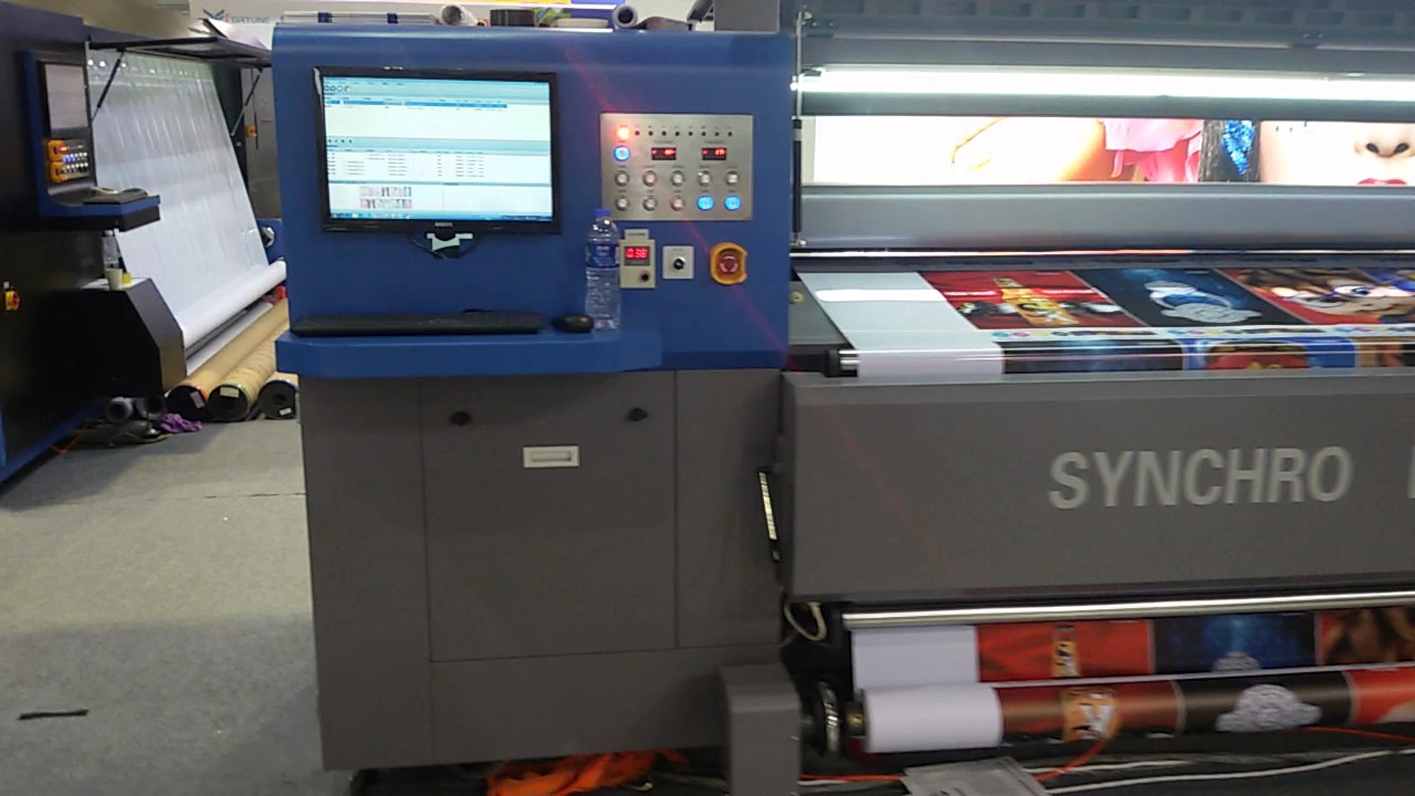 skyjet synchro double side printer SDE3300 - YouTube