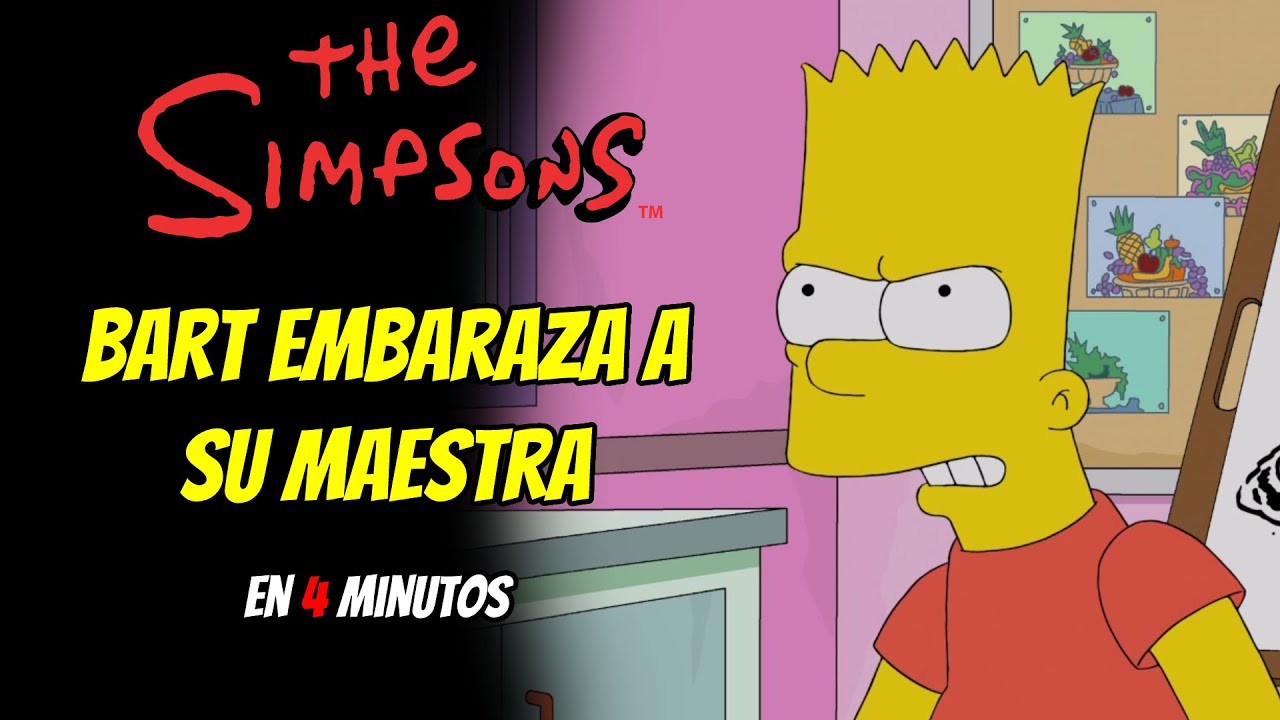 Bart embaraza a su maestra - Los Simpson - YouTube
