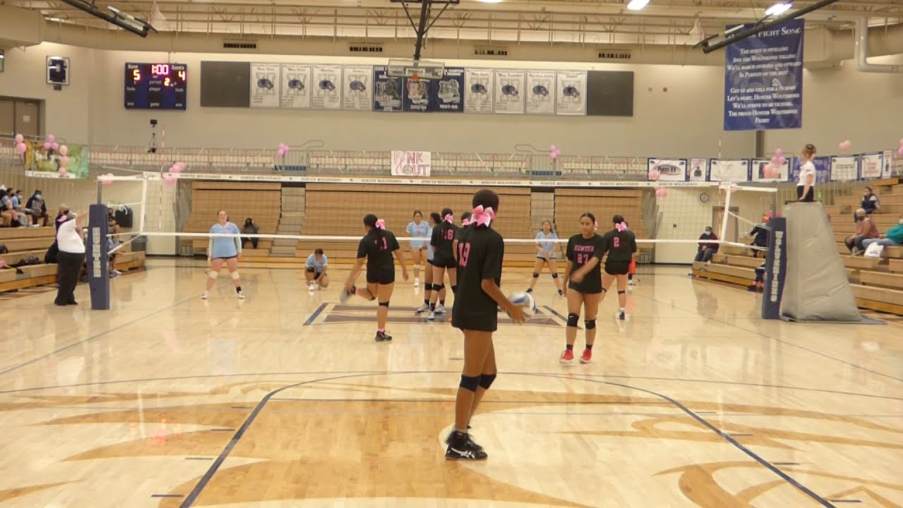 Hunter JV vs Granger HS Set 2 - YouTube