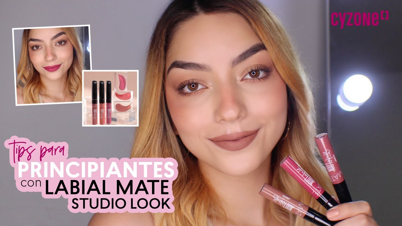 3 Tips para principiantes con Labial Mate Studio Look - YouTube