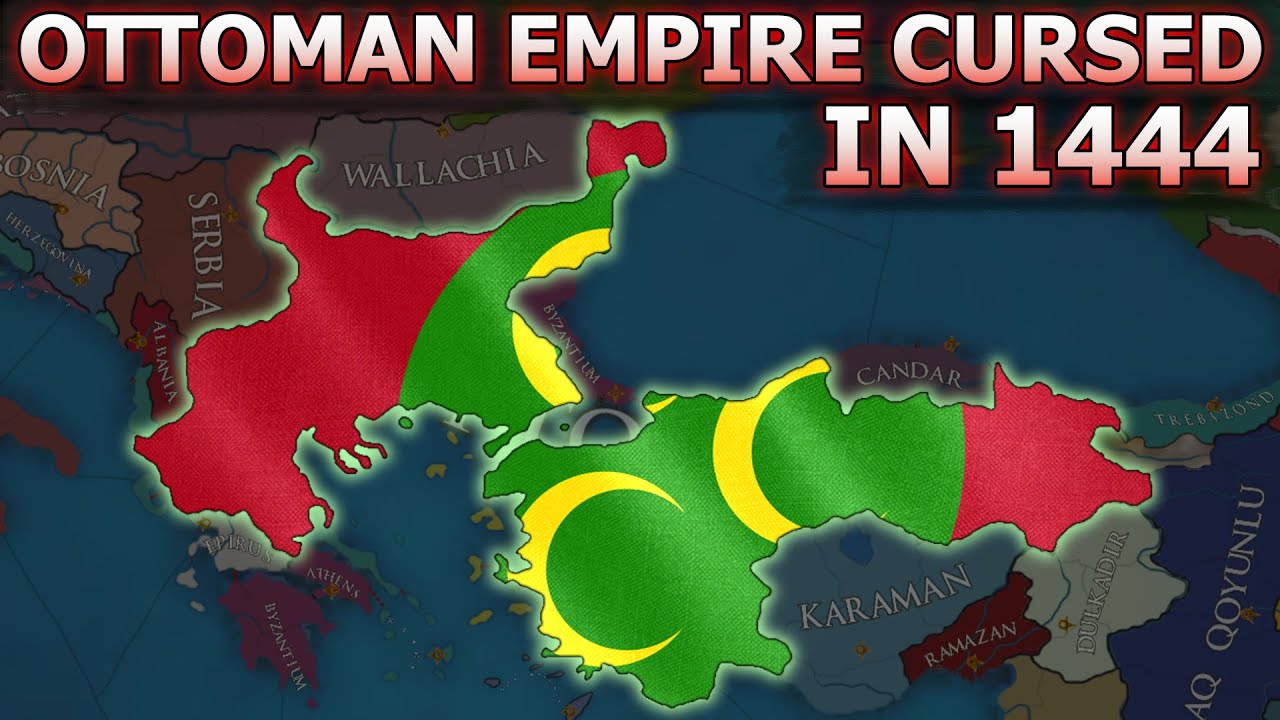 What if The Ottoman Empire Cursed in 1444 - EU4 Timelapse - YouTube