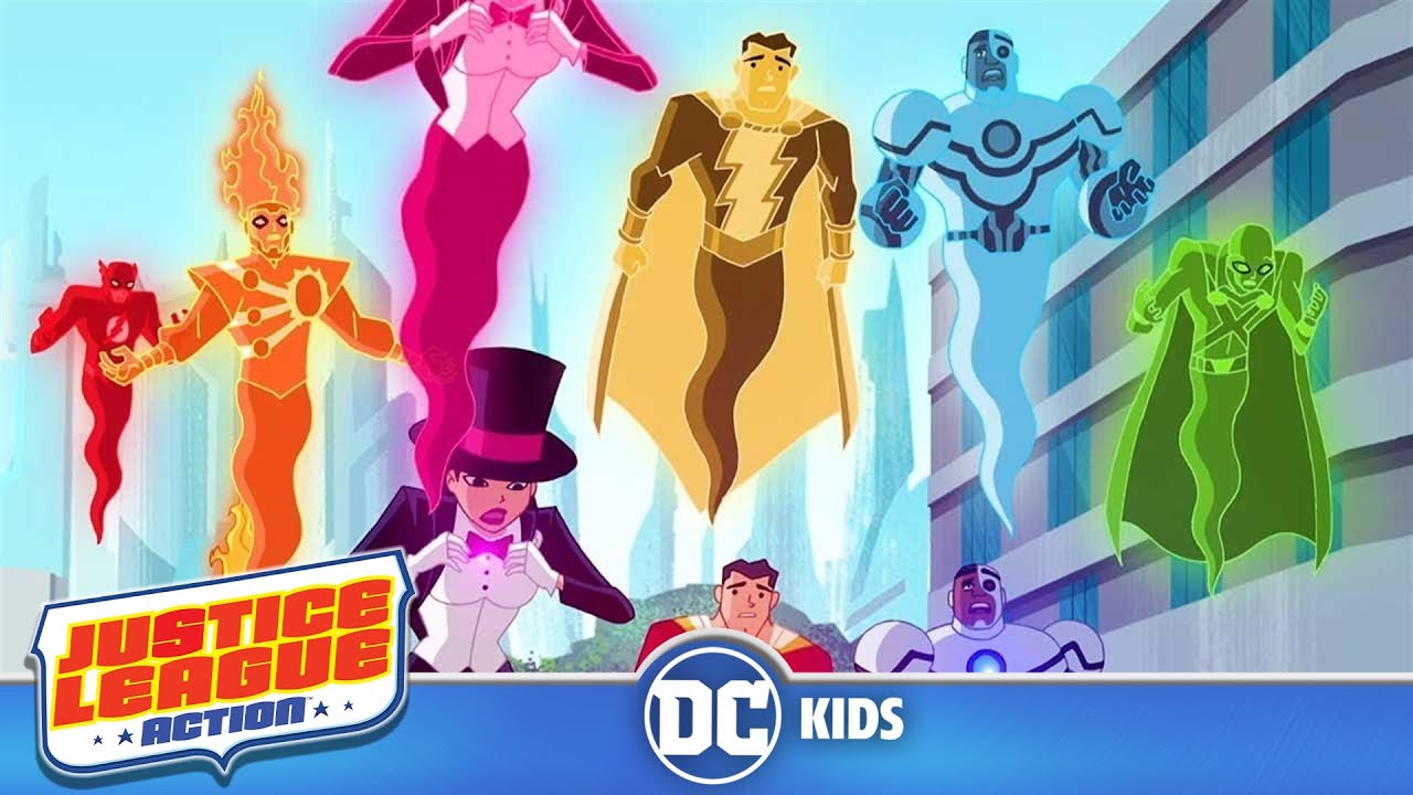 Personajes De Dibujos Animados De La Liga De La Justicia Reparto La