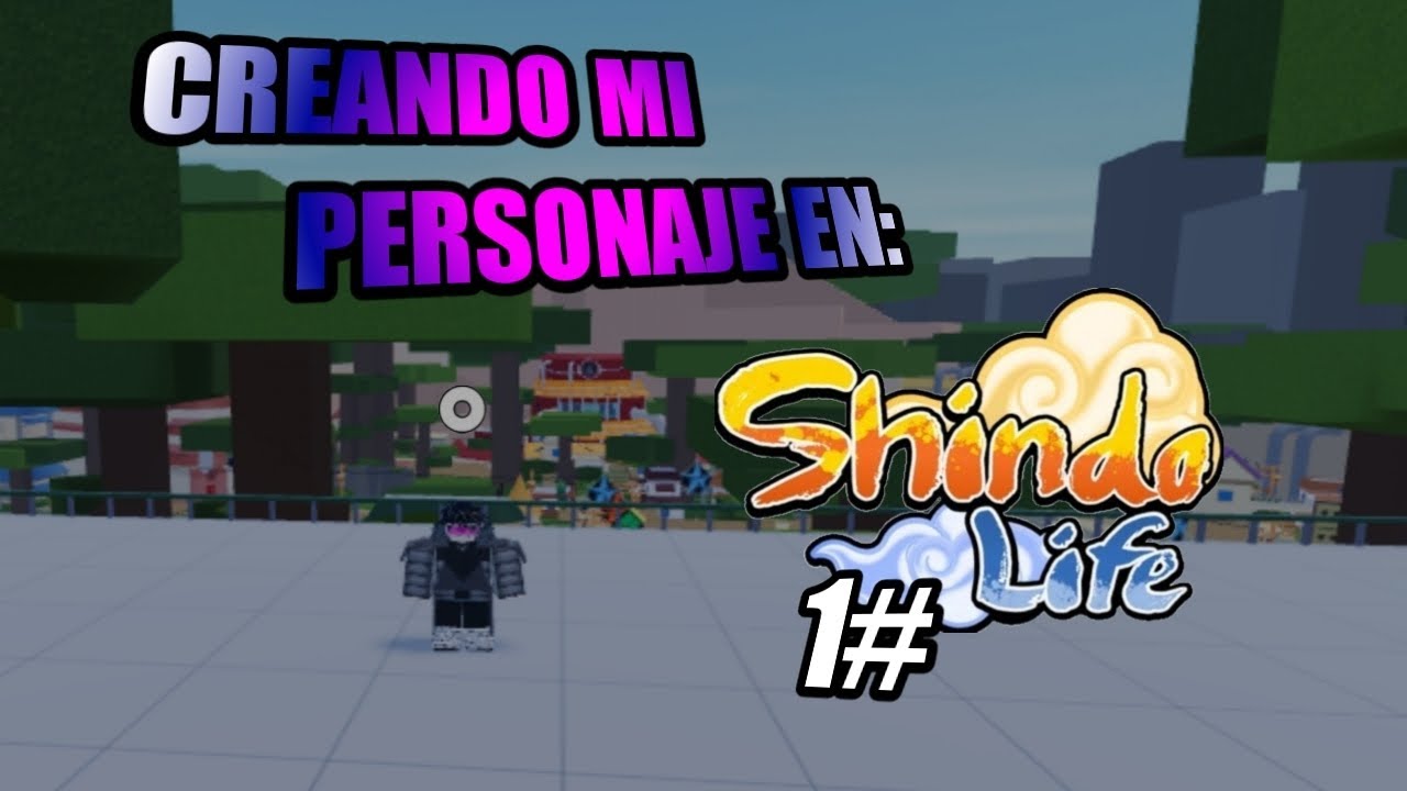 Creando A Mi Personaje De Shindo (Por Fin) | Shindo Life - YouTube