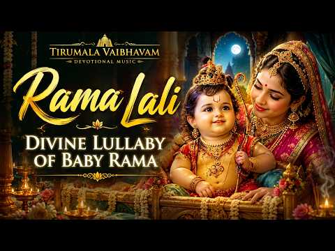 Rama Lali 🌙 Sri Rama Namaavali | Divine Lullaby for Lord Rama | Peaceful Devotional Song