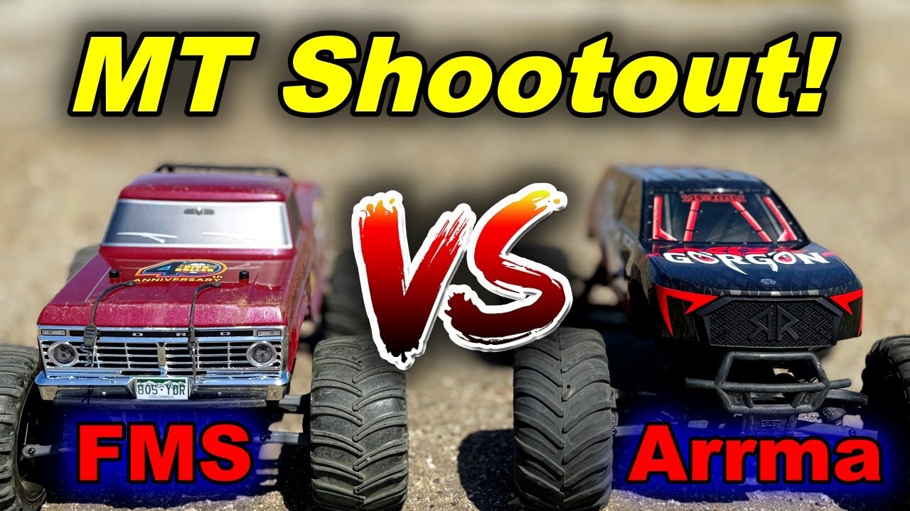 FMS Ford F100 vs. Arrma Gorgon Mega - Budget RC Cars Monster Trucks ...