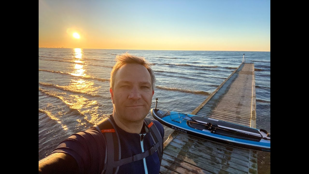 2020 - SUP timelapse - SUP Køge Bugt - Karlslunde Strand - YouTube