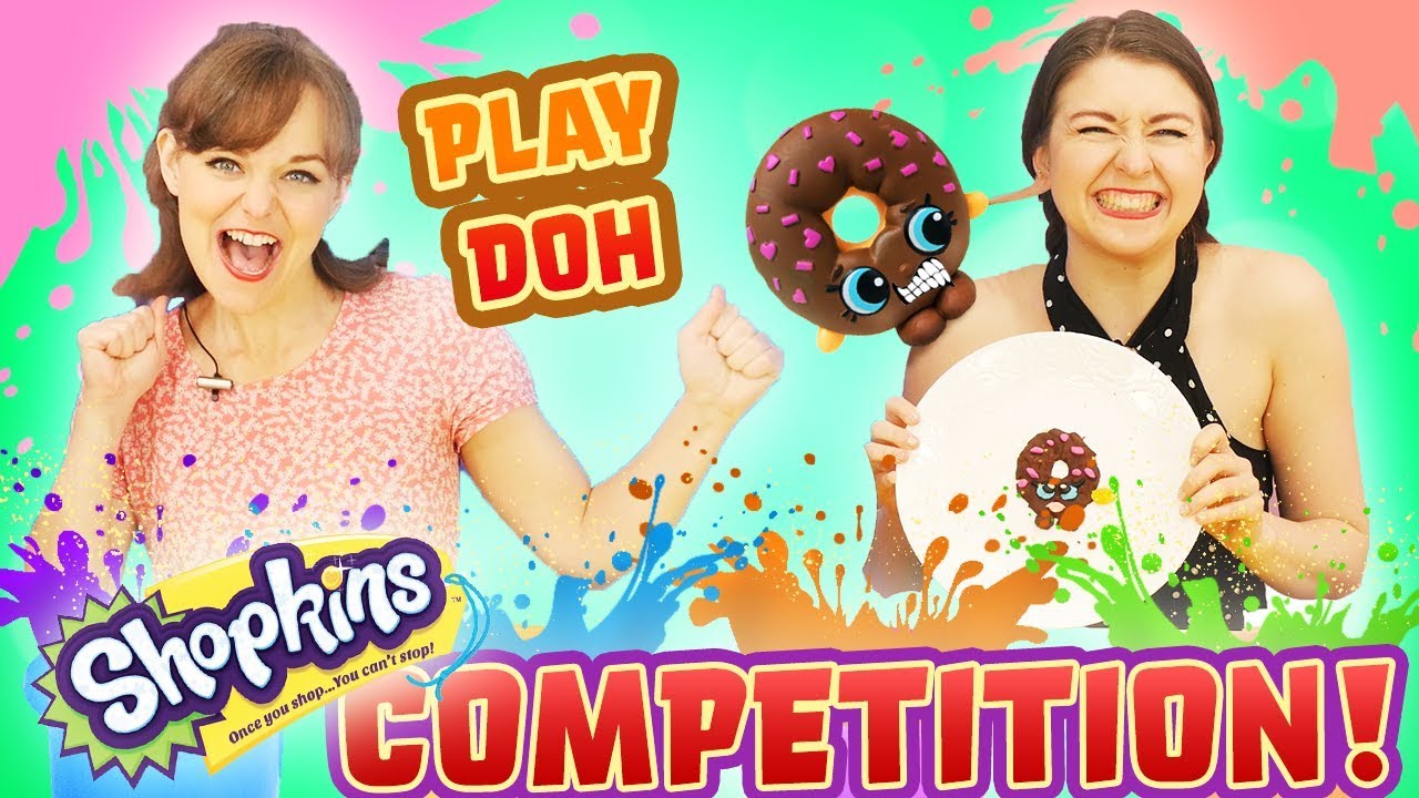 Shopkins Play-Doh Competition! Featuring Shoppies Jessie Cake ...