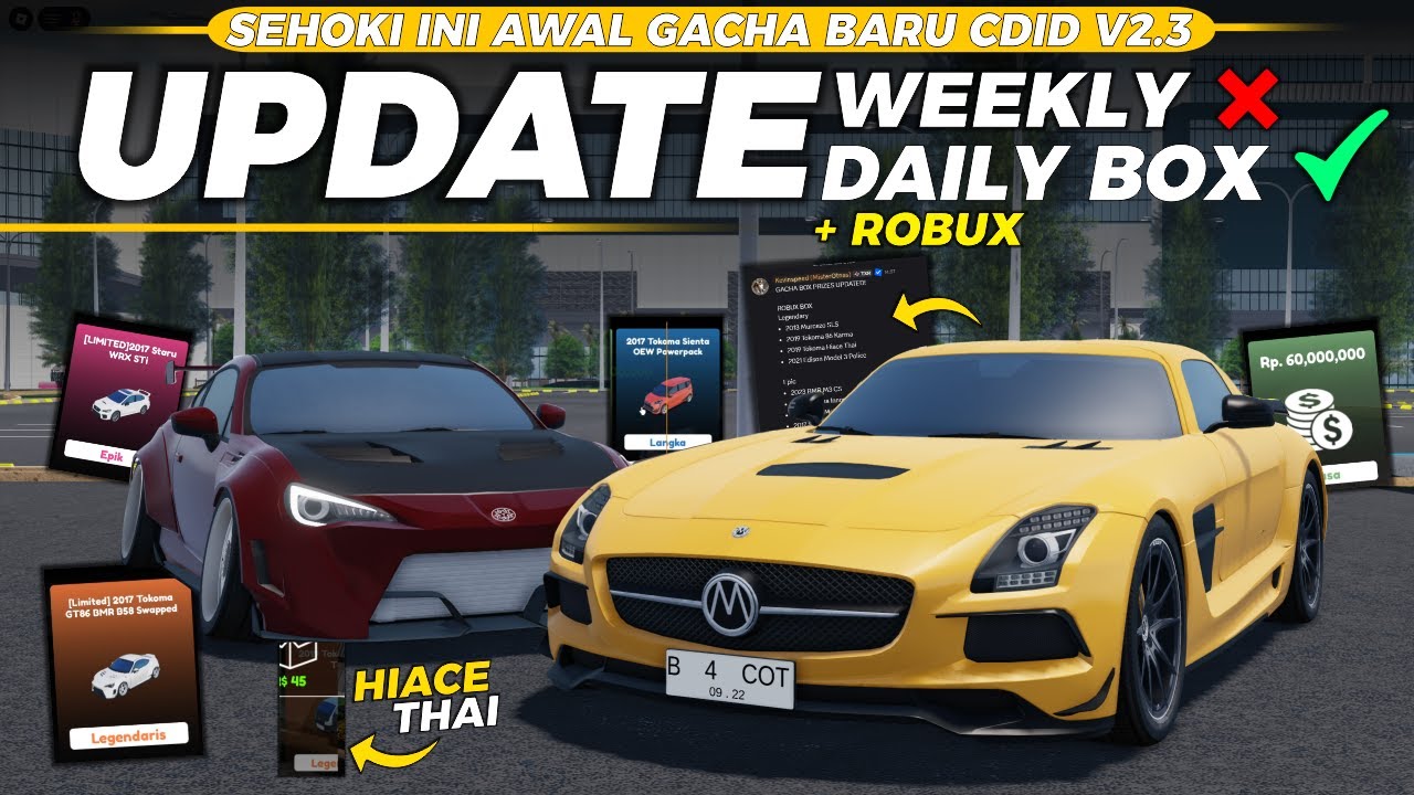Update WEEKLY GADA?? UPDATE GACHA DAILY BOX Solusinya‼️ Dapet Apa Aja ...