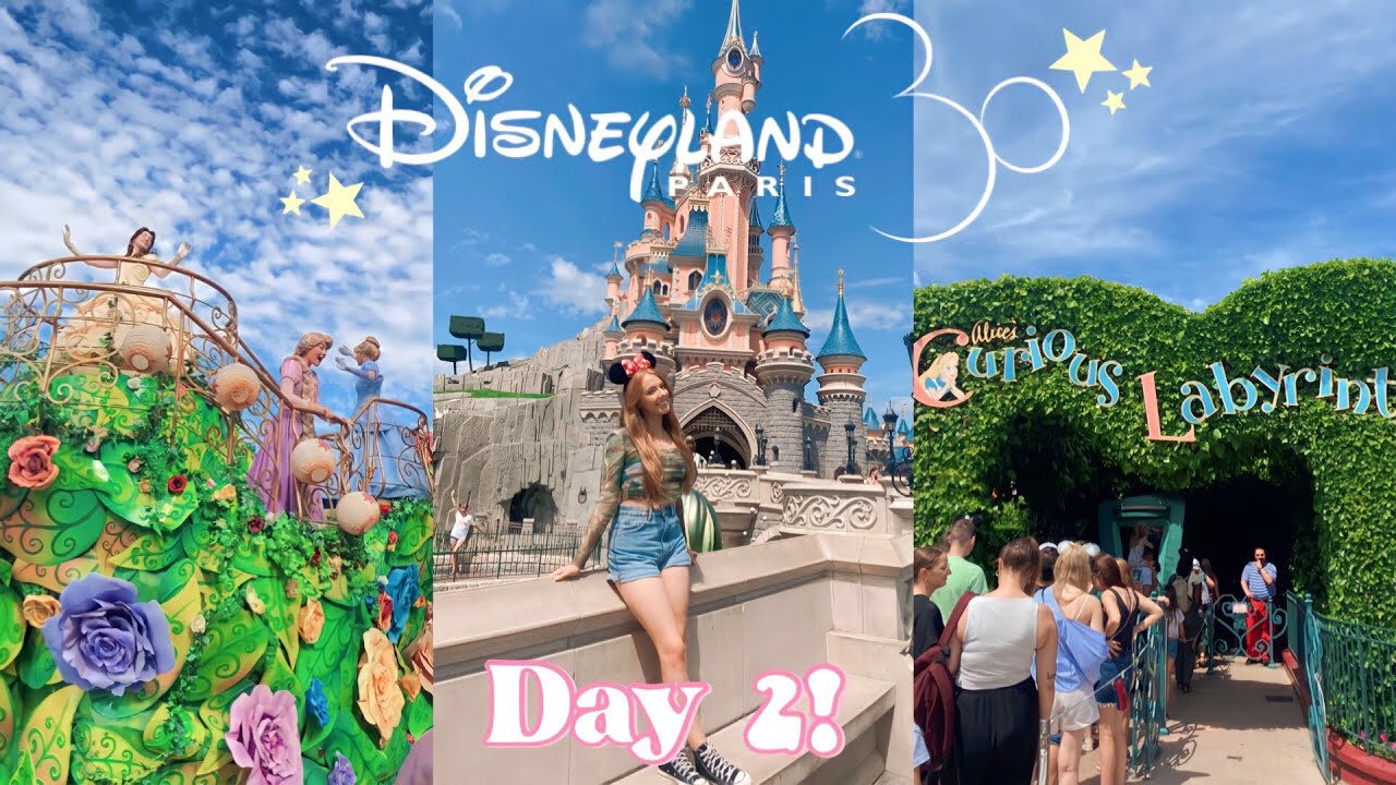 Disneyland Paris 2023: Day 2🤍 Fantasyland, Parades & Exploring! - YouTube