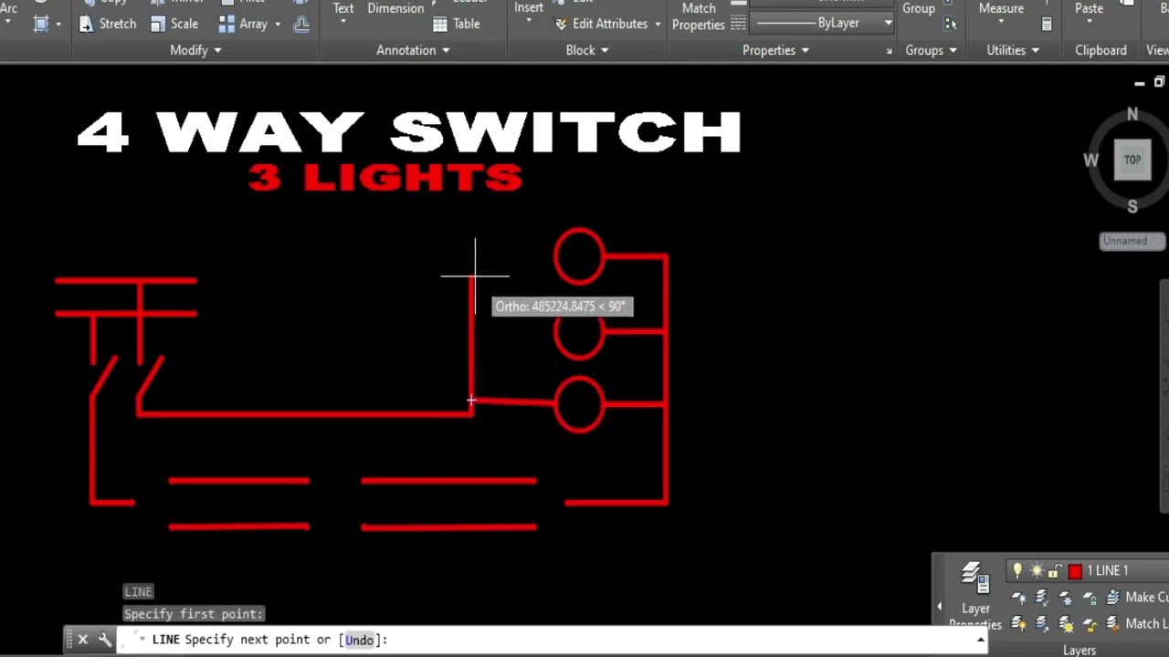 4 Way Switch Symbol