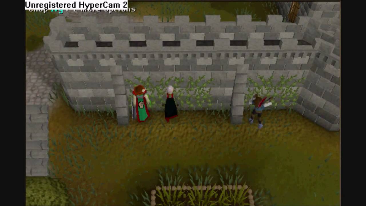 Runescape Ivy cutting + WoodCutting guide to 99 - YouTube