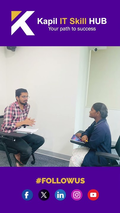 Self-Introduction Training Sessions at Kapil IT Skill Hub - YouTube
