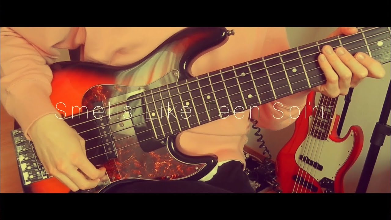 Nirvana - Smells Like Teen Spirit / bass guitar solo cover - YouTube