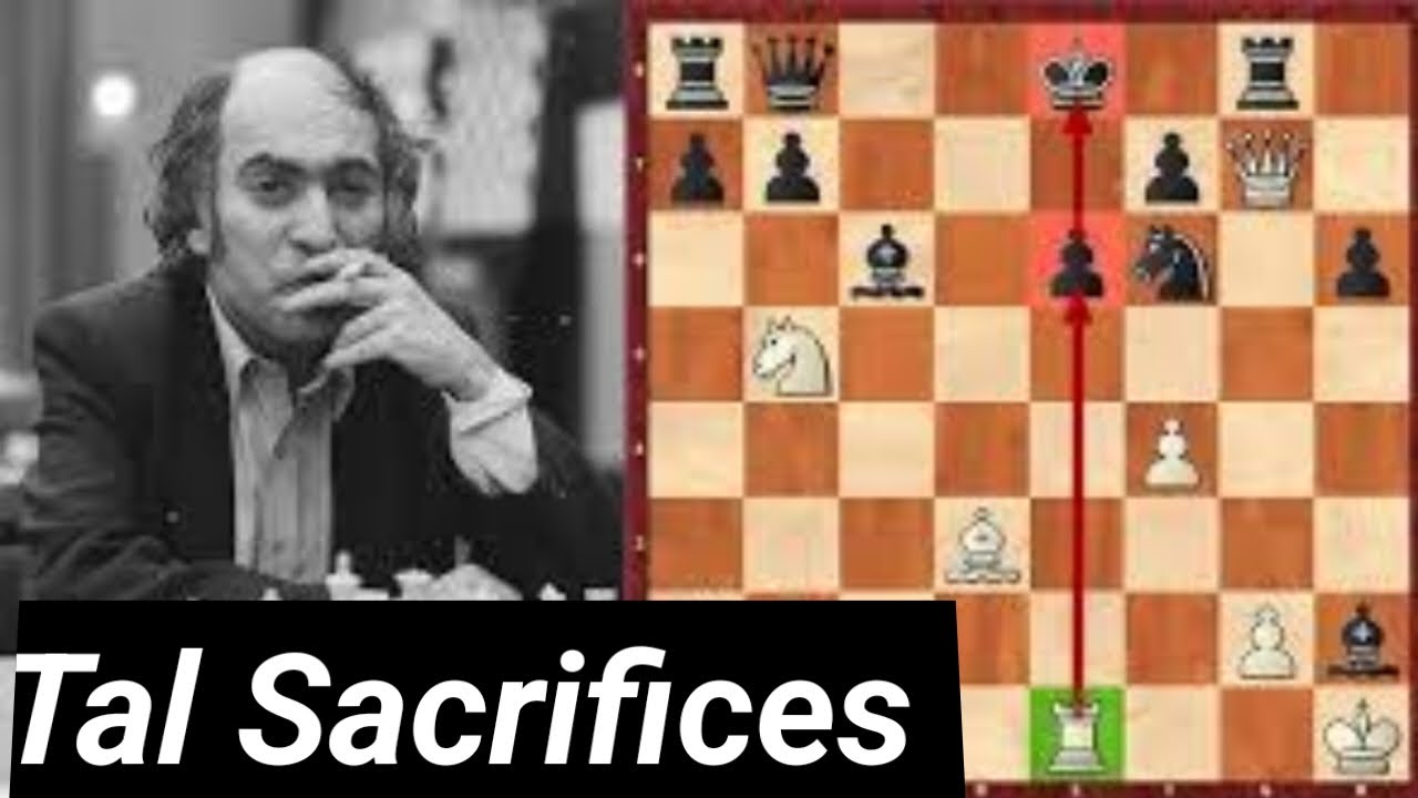 Mikhail Tal vs Francisco Jimenez Morales.tal chess game.tal sacrifices ...