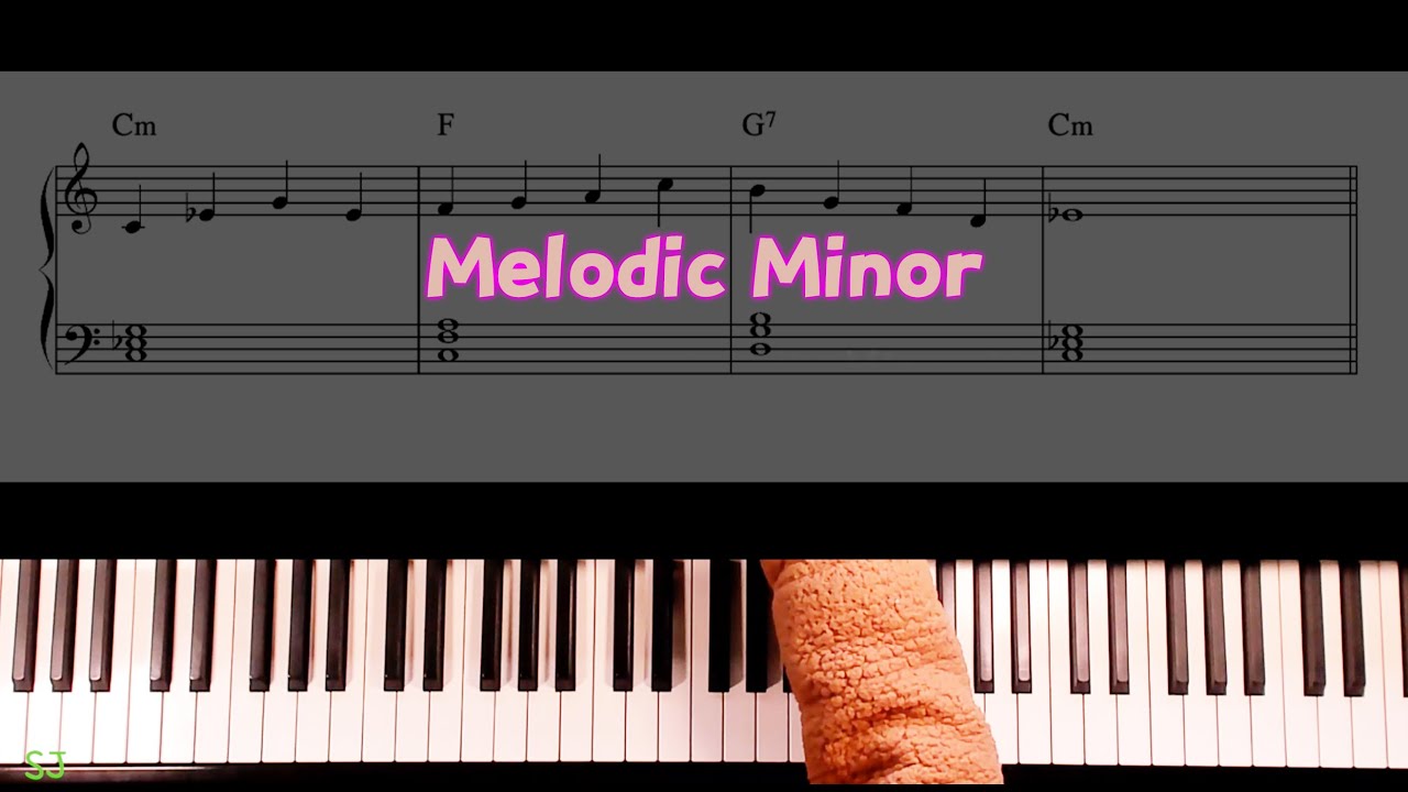 [Melodic Minor Modes] An Example of Melodic Minor - in all 12 keys ...