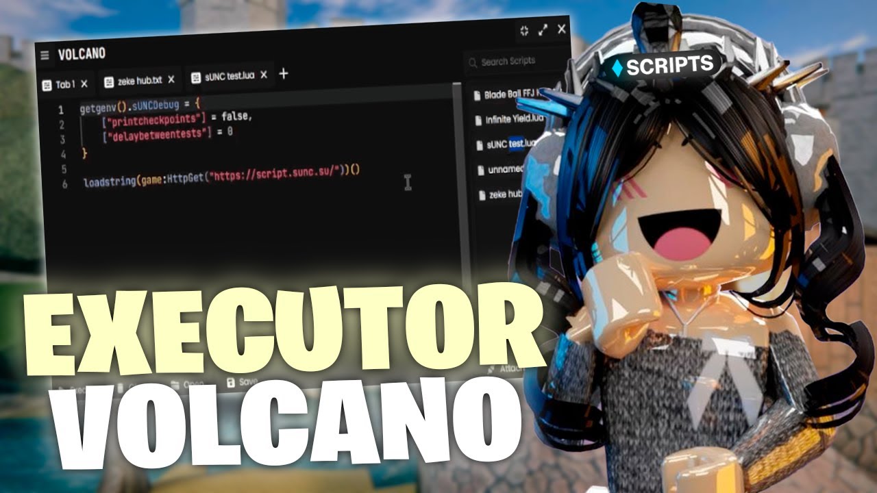 New Volcano Executor For Roblox 2026 | No Key & Script Hub | Volcano ...