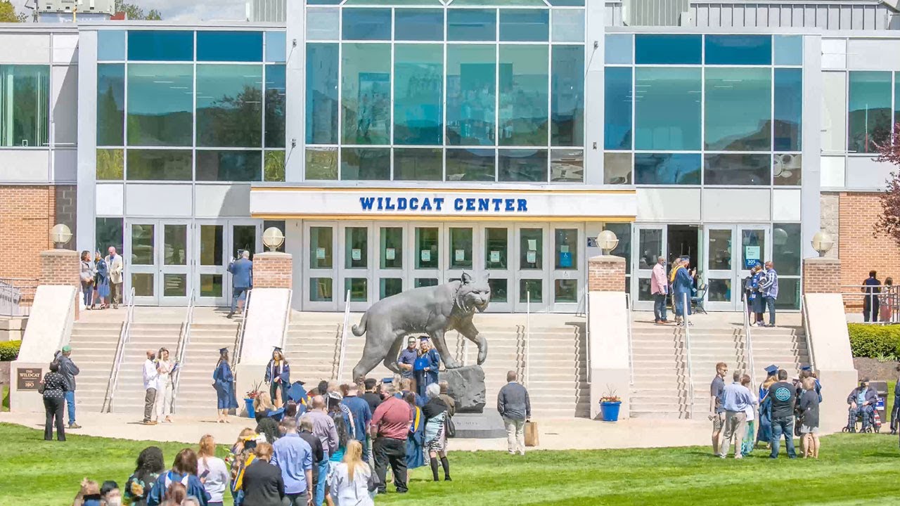 JWU Providence Commencement 2021 Wildcat Center Time Lapse | Johnson ...