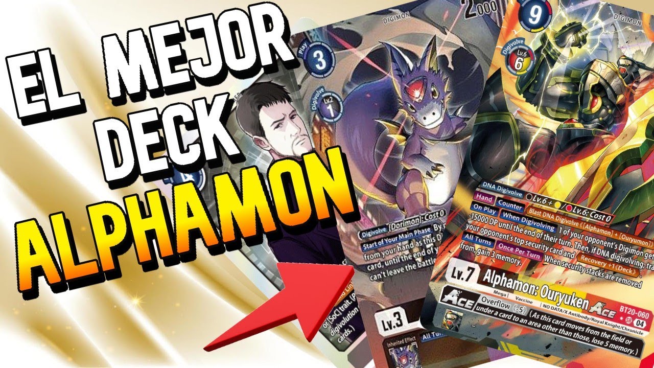 Deck Profile Alphamon Chronicles META | Digimon Card Game - YouTube
