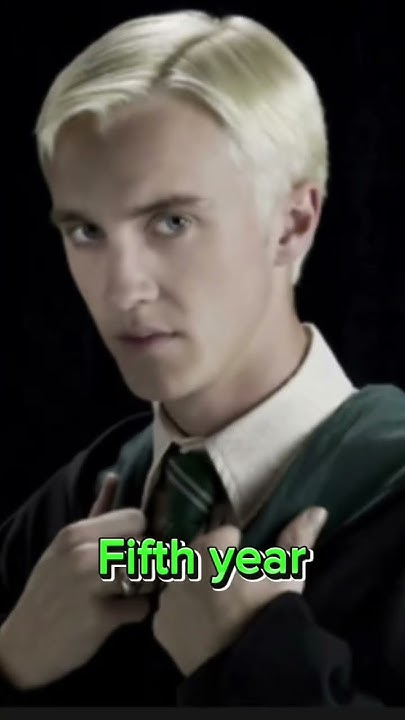 Draco Malfoy Throughout The Years Dracomalfoy Youtube