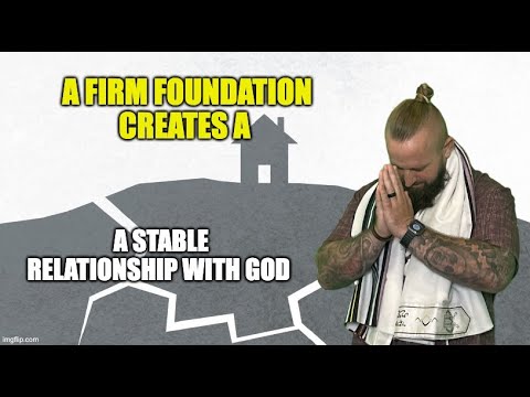 Lay a SOLID FOUNDATION and you will BUILD A SOLID HOME! STAND FIRM ON ...