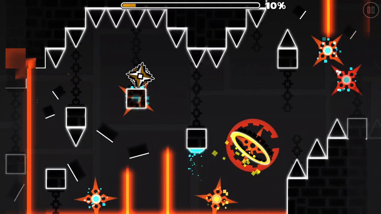 [Geometry dash]Lava Temple 26% - YouTube
