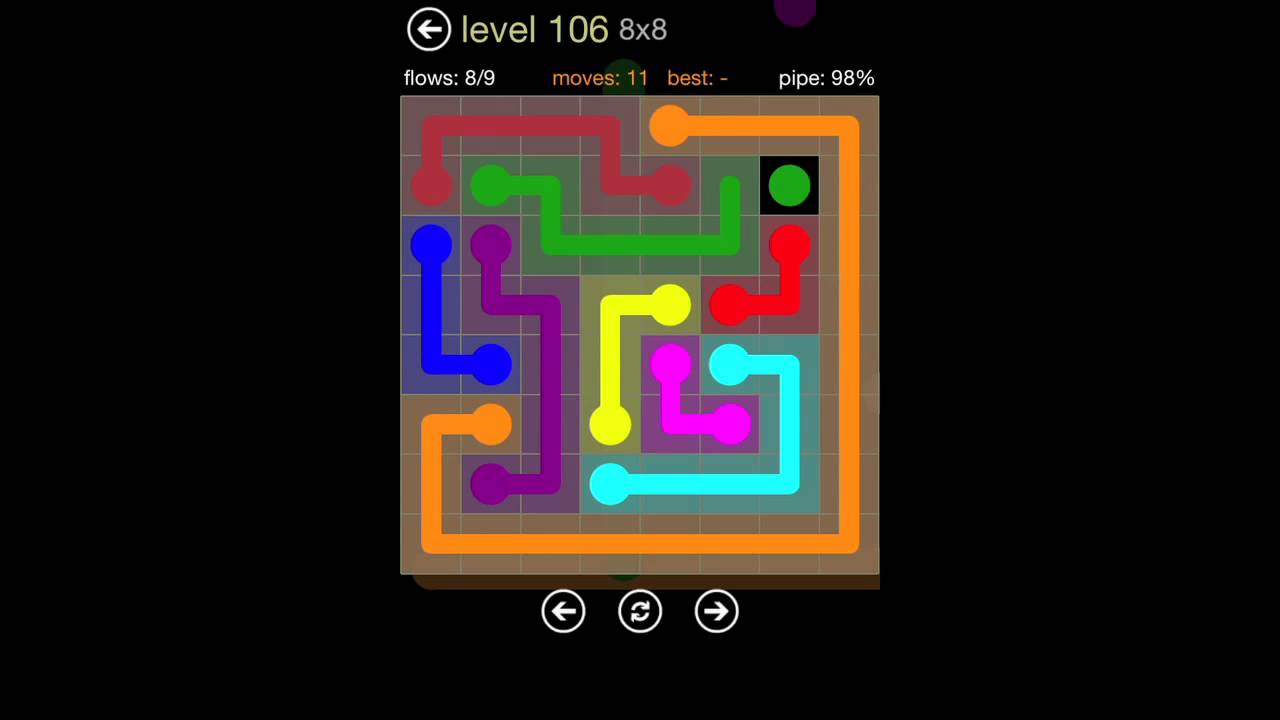 Flow - 8x8 Mania Levels 91-120 Walkthrough - YouTube