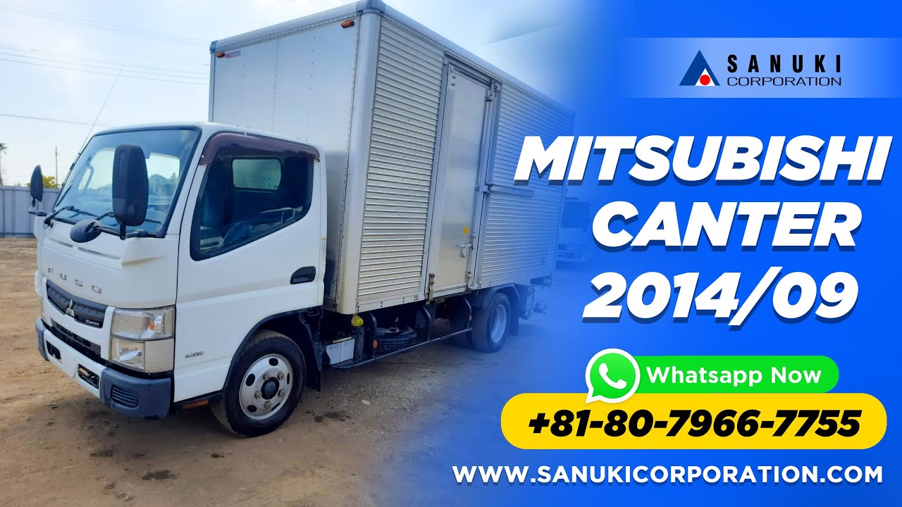 Mitsubishi Canter Box Body Truck | Mitsubishi Fuso Boxbody Trucks ...
