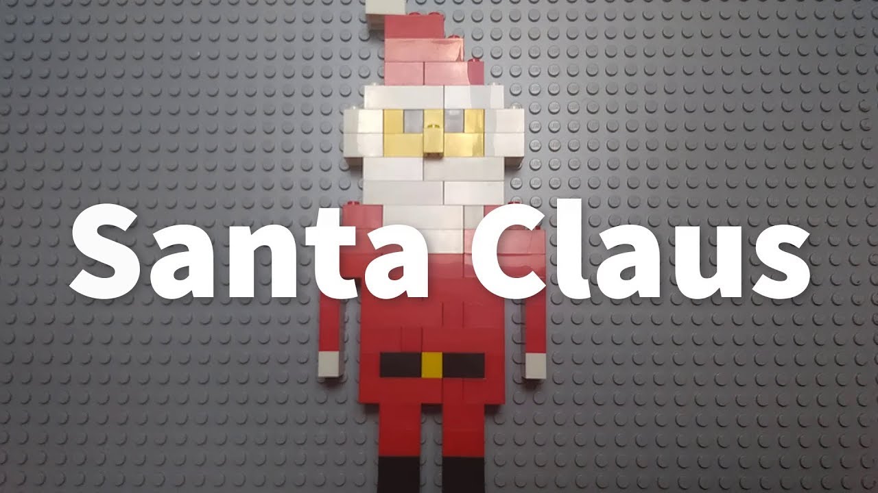 Lego Classic "Santa Claus" Building Instructions for Kids/Children ...