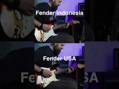 Fender Strat USA vs Indonesia – Can You Hear the Difference? 🎸🇺🇸🇮🇩