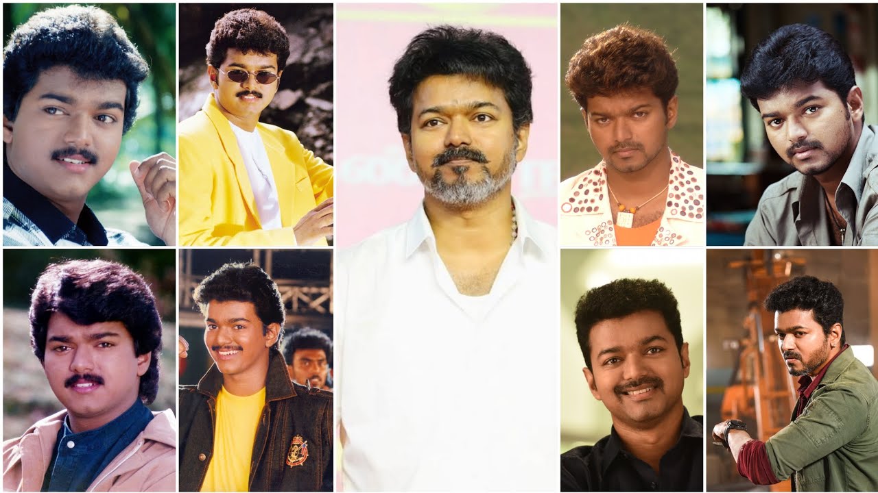 Vijay's AMAZING Then Vs Now Journey|Thalapathy Vijay - YouTube