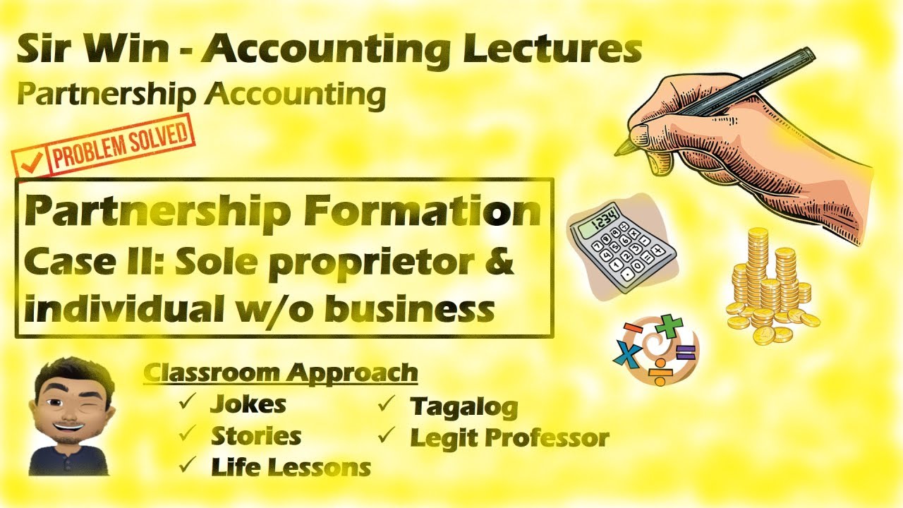 Lecture 03: Partnership Formation. [Partnership Accounting] - YouTube