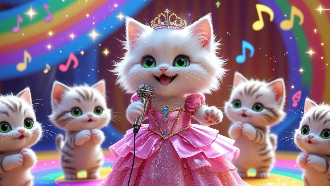 The Meow Meow Song.Kitty Ballet: Song.kids song | kids cartoons ...