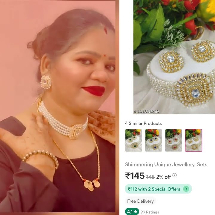 Dress collection and choker set from meesho ️# - YouTube
