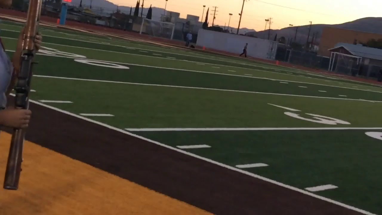 CHAPIN ARMY JROTC’S COLOR GUARD | HOMECOMING - YouTube