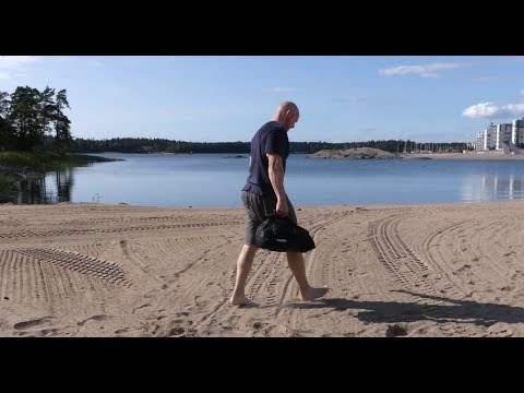 Full Body Beach Workout - YouTube