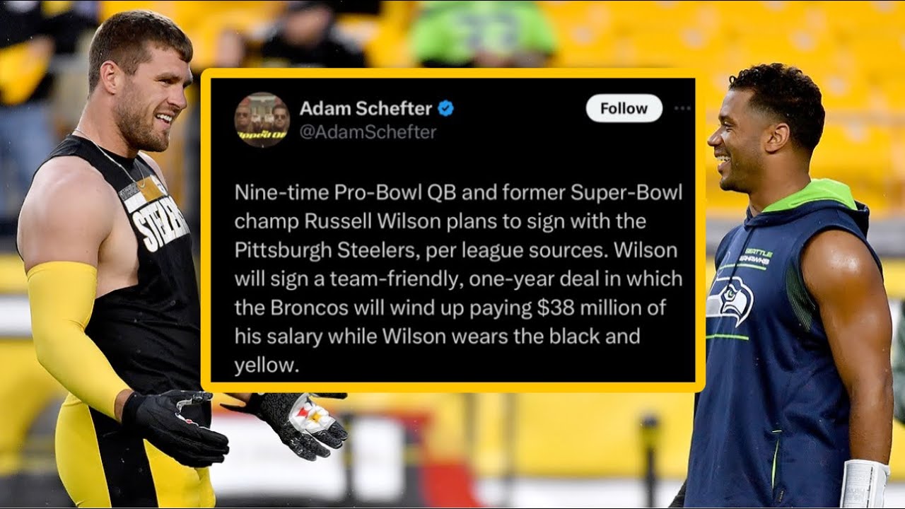 Steeler Country, Lets Ride | The Steelers Have SIGNED Russell Wilson ...