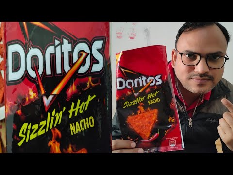 Doritos Sizzling Hot Nachos Chips real review #doritos #sizzling # ...
