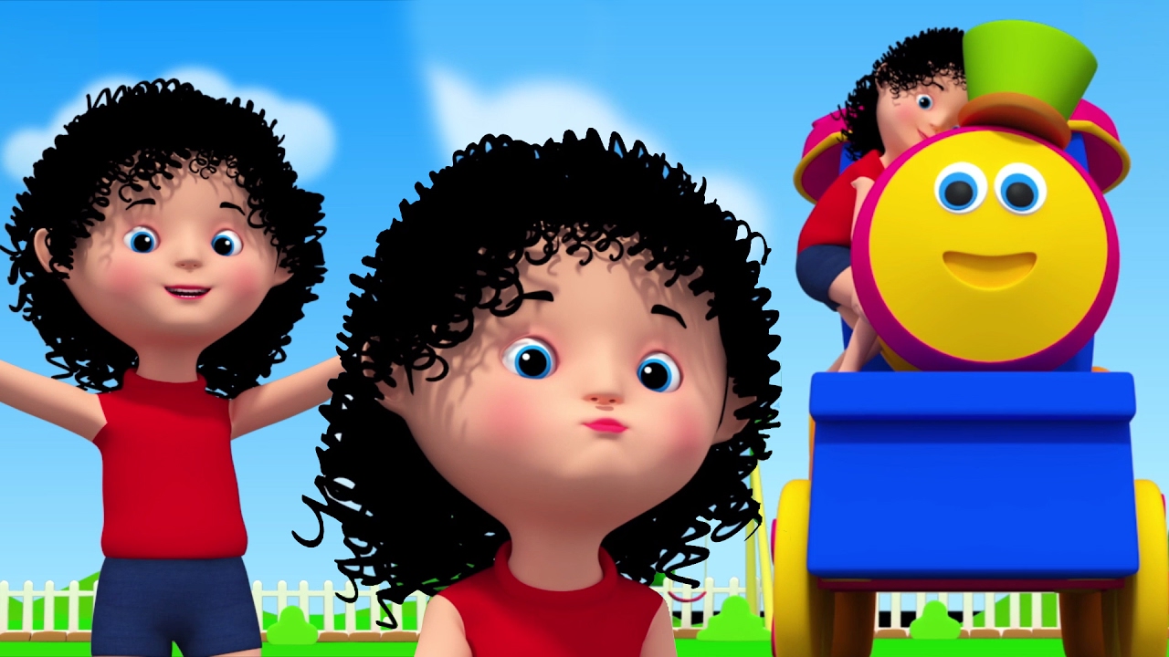 밥 열차 | 통통한 뺨 | 아이들을위한 노래 | Bob The Train | Chubby Cheeks | Kids ...