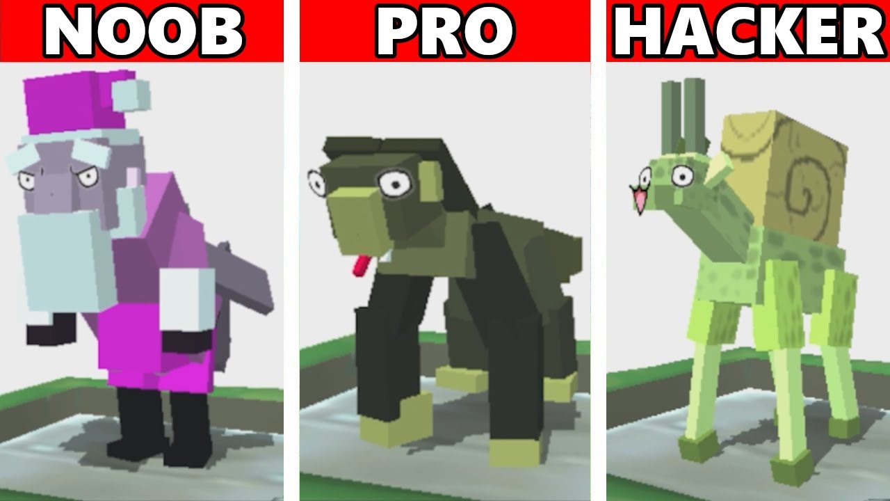 Hybrid Animals - NOOB vs PRO vs HACKER - YouTube