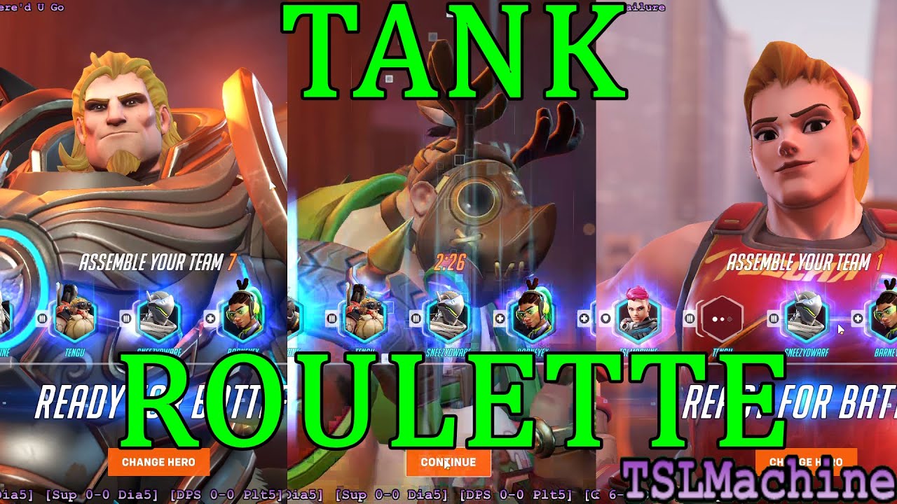 Tank Roulette — Overwatch 2 - YouTube